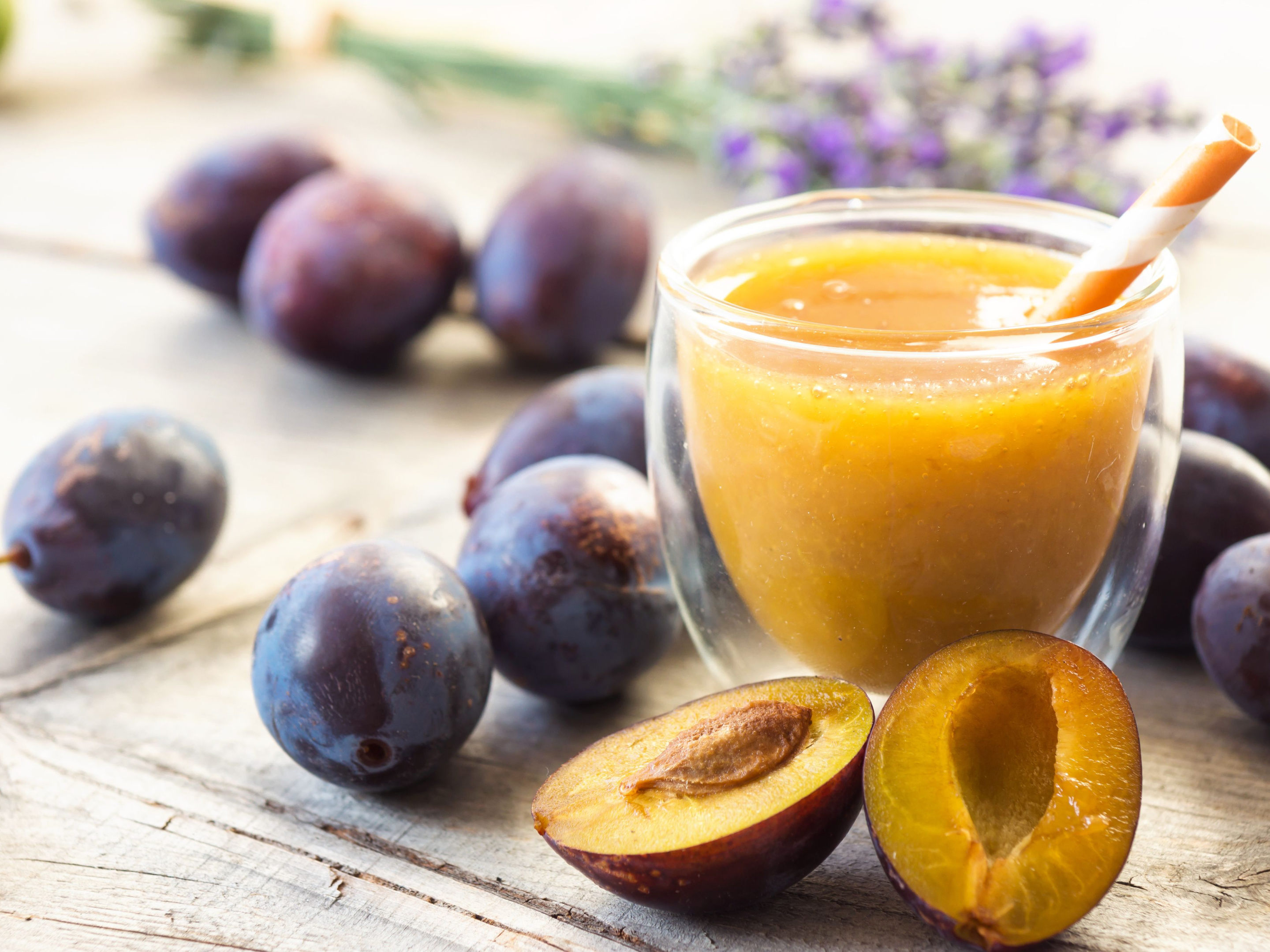Recette smoothie aux prunes