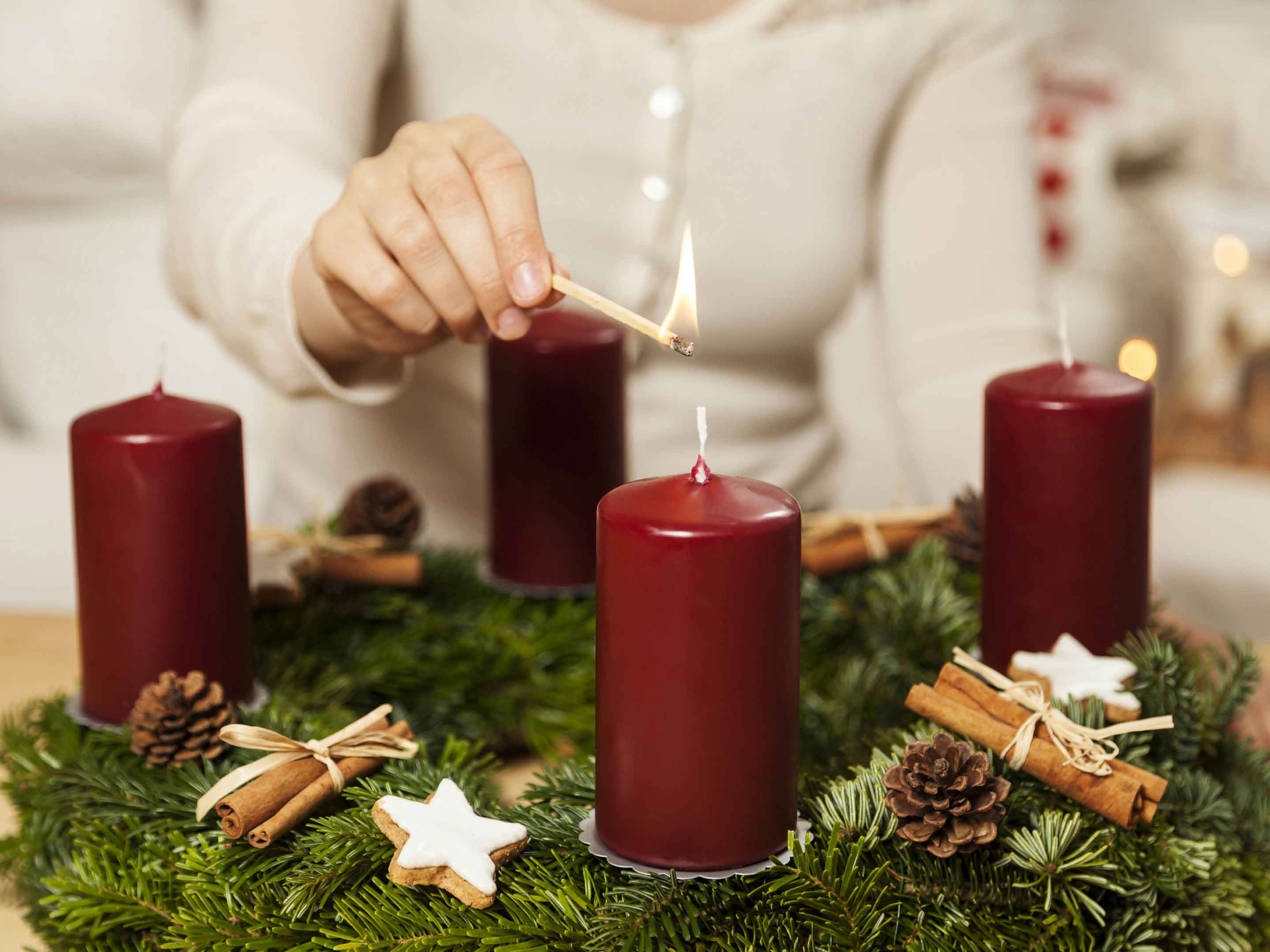 Instructions : réaliser soi-même sa couronne de l'Avent