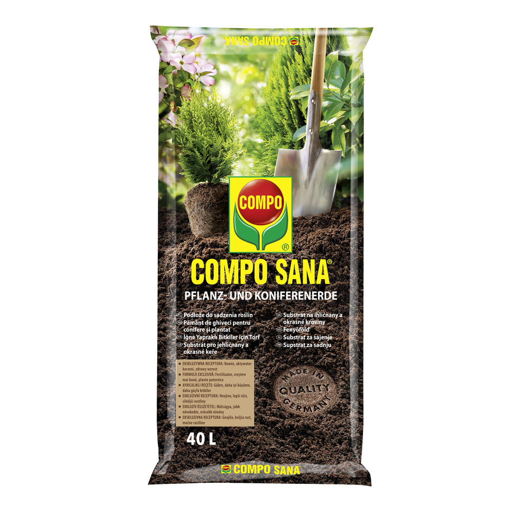 COMPO SANA® Potting Soil for Plantation and Conifers