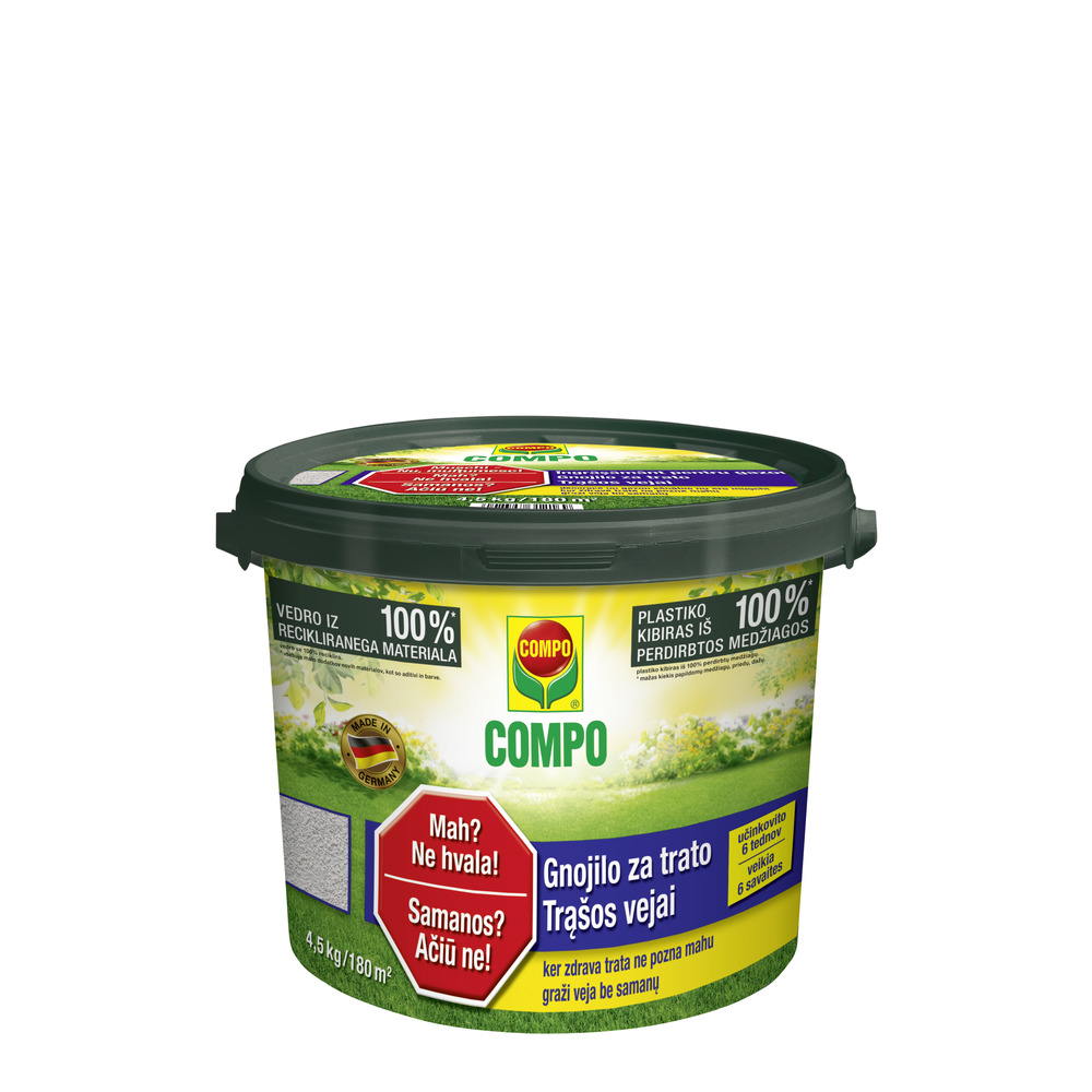 COMPO Lawn Fertilizer Moss? No, thanks!