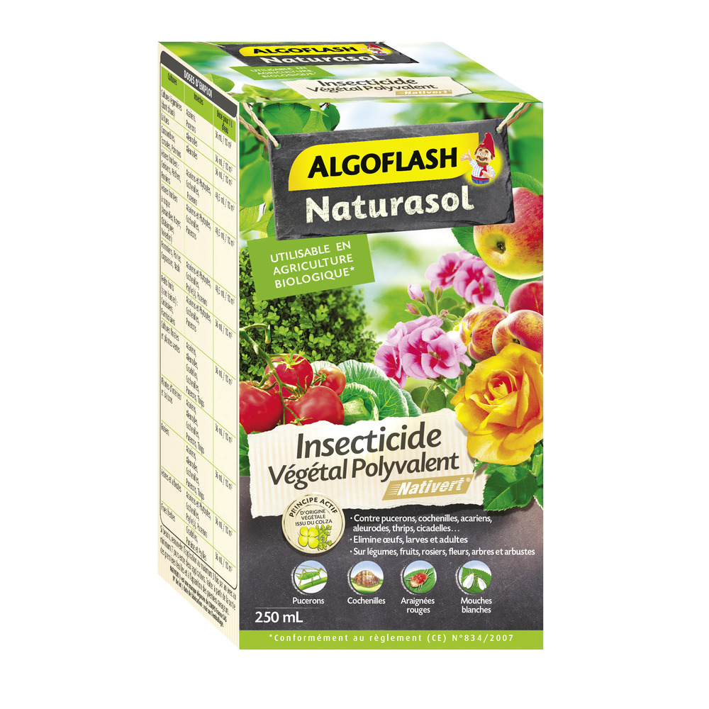 Insecticide Végétal Polyvalent - Concentré Algoflash Naturasol