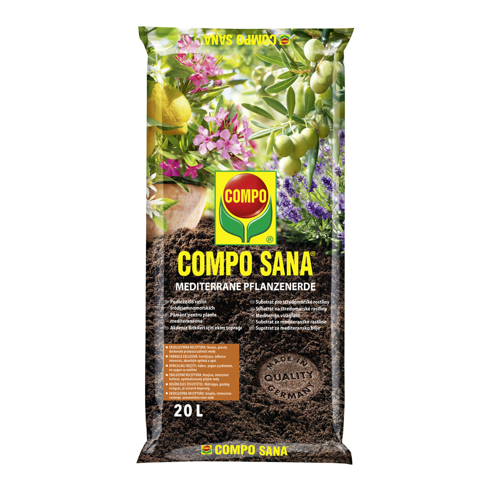 COMPO SANA® Potting Soil for Mediterranean Plants