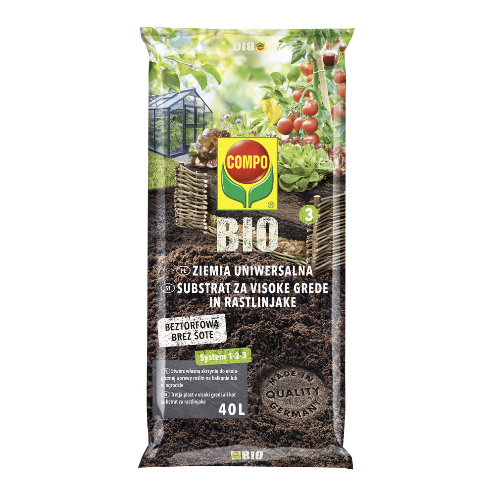 COMPO BIO Potting soil for Raised Bed and Greenhouses