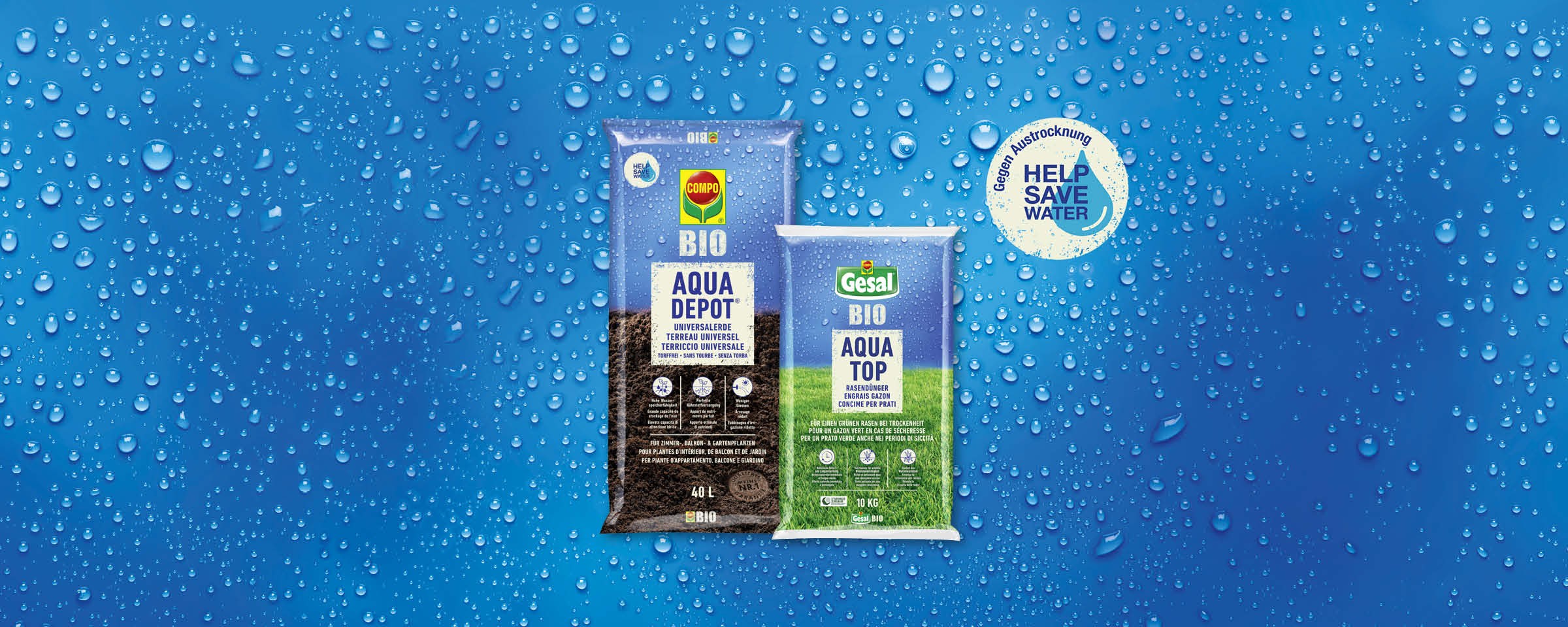 Vertrocknete Pflanzen? BIO AQUA hilft!