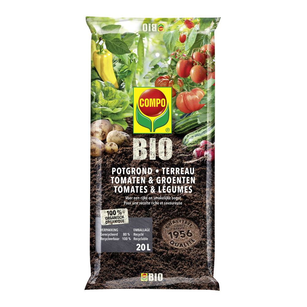 COMPO Bio Potgrond Tomaten & Groenten