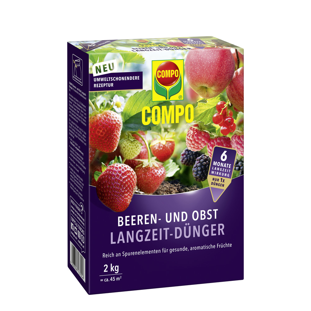 COMPO Dolgotrajno gnojilo za jagode