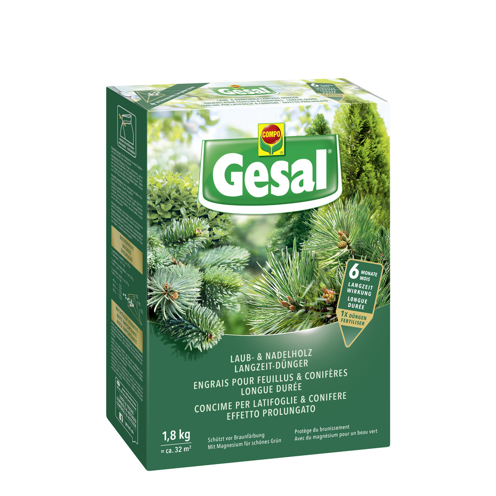 Gesal Concime per latifoglie e conifere - effetto prolungato