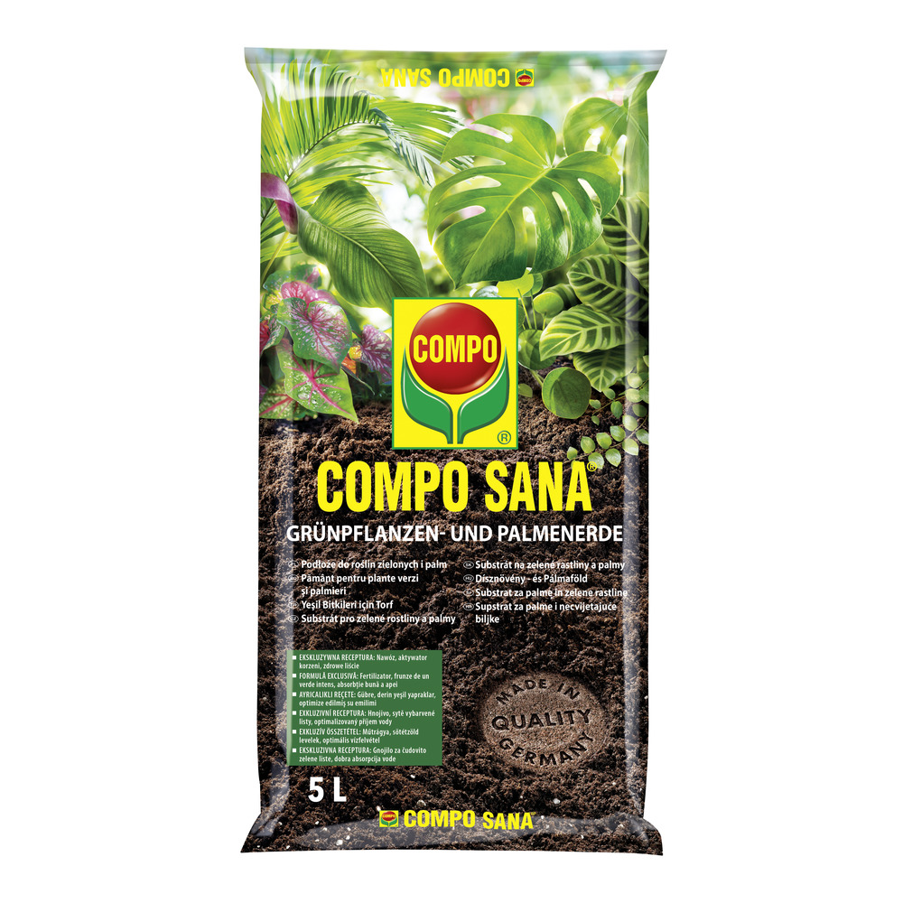 COMPO SANA® Potting Soil for Green Plants and Palms